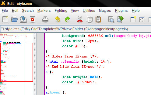 MiniMap plugin for Visual Studio, jEdit and Emacs